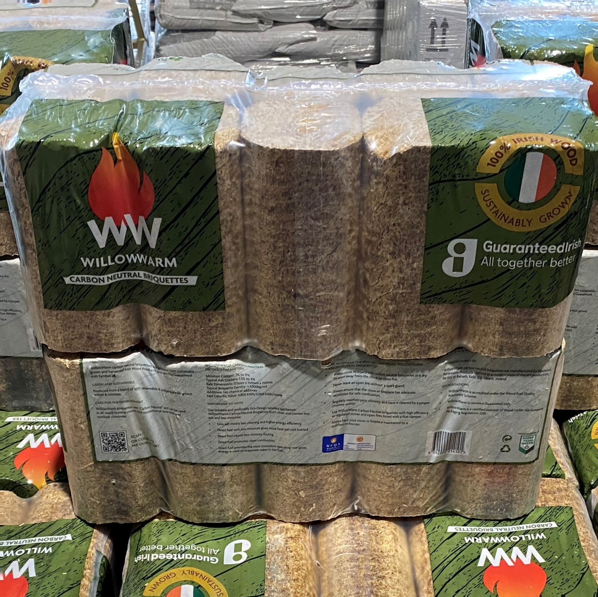 Willow Warm carbon neutral briquettes – Beatty Stores